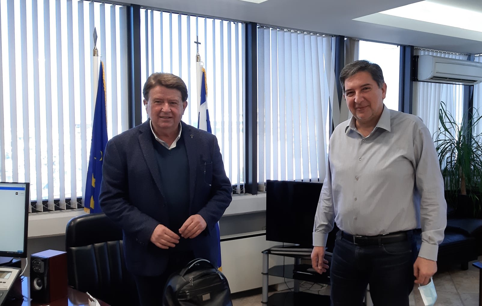 Συνάντηση εργασίας του Προέδρου του ΟΑΣΘμε τον Πρόεδρο της ΚΤΕΛ ...