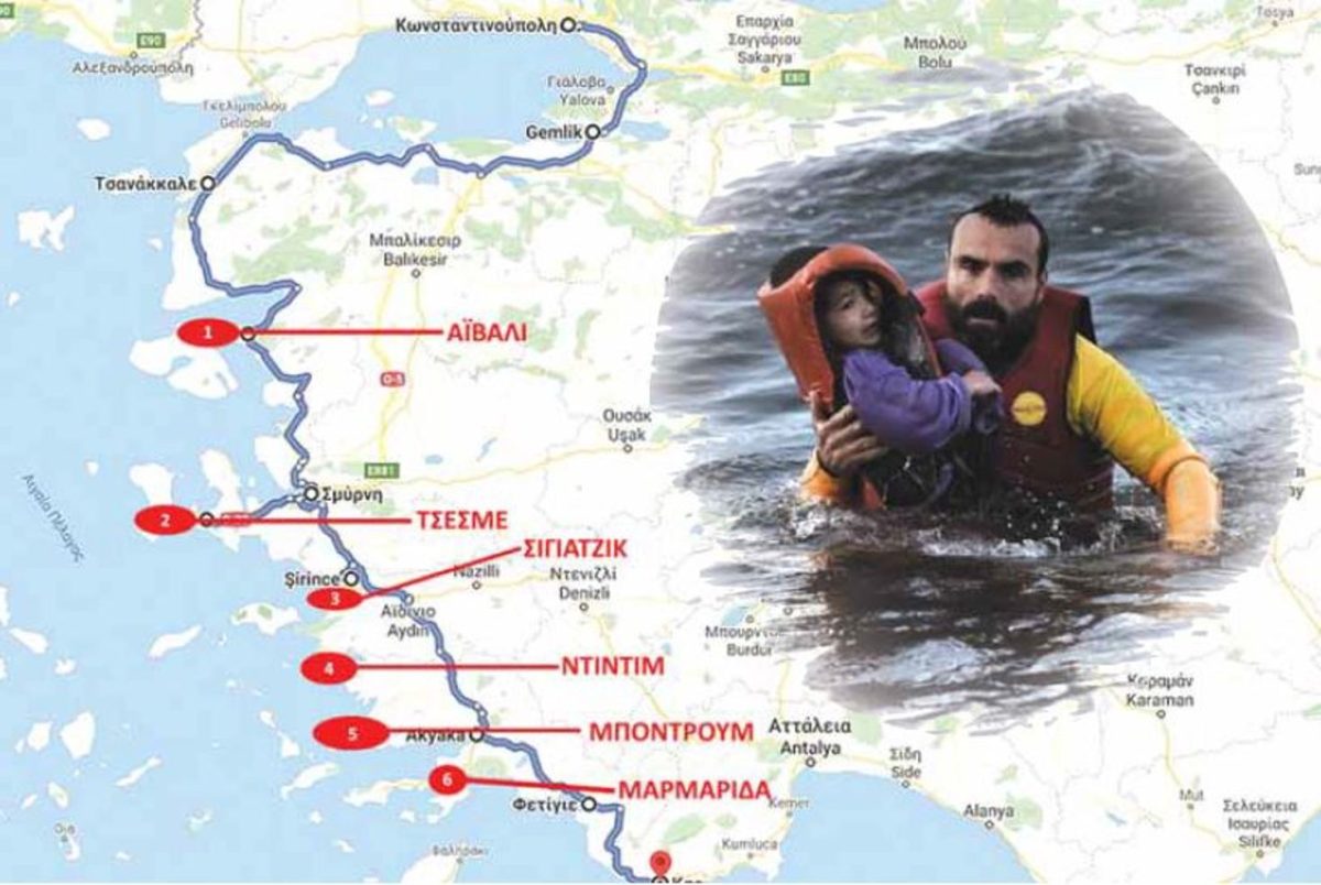 Ο Ερντογάν πίσω από τα «δρομολόγια θανάτου» – Τα 6 ορμητήρια στα ...