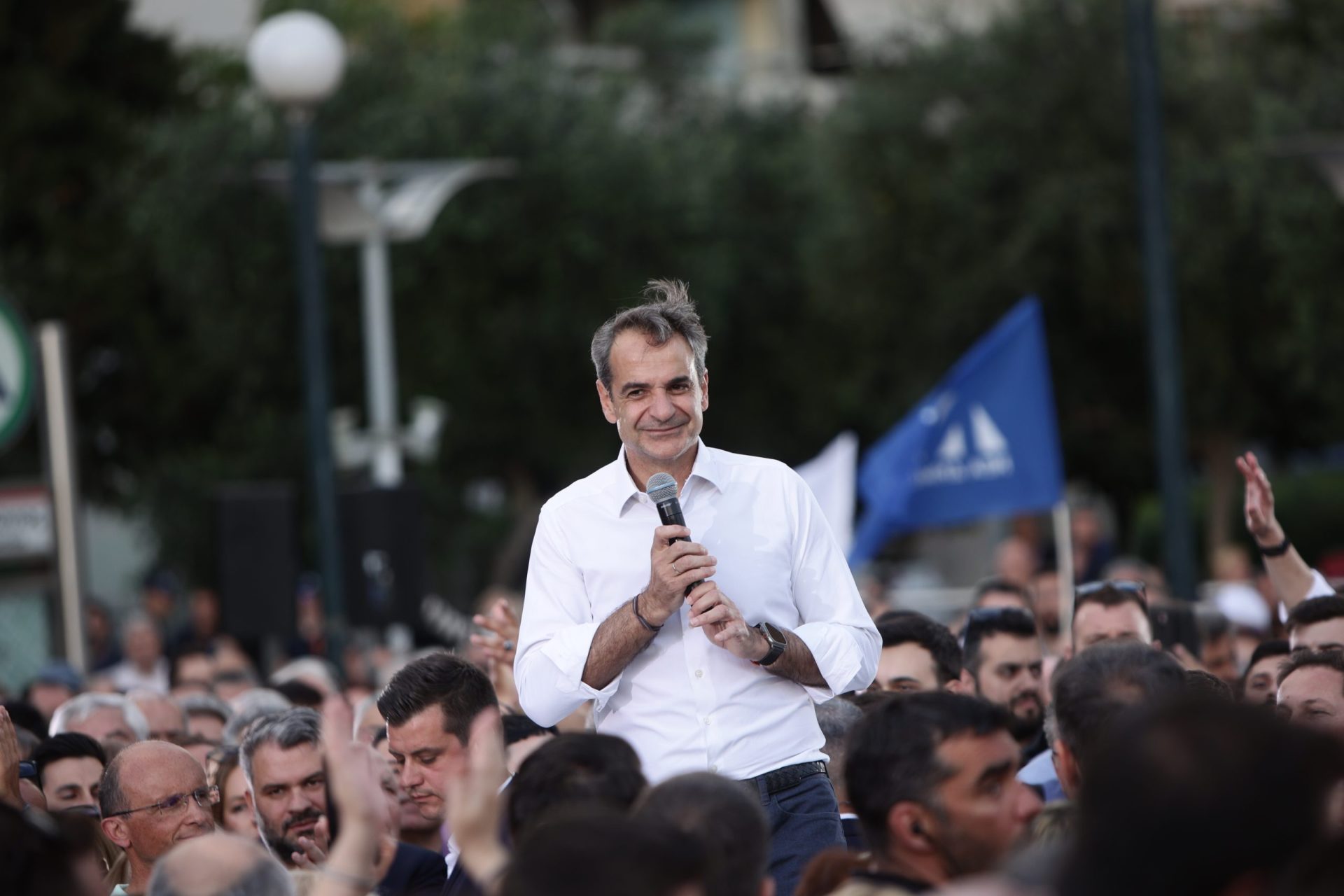 Κ. Μητσοτάκης: Θα είμαι πρωθυπουργός όλων των Ελλήνων - ΚΑΡΦΙΤΣΑ