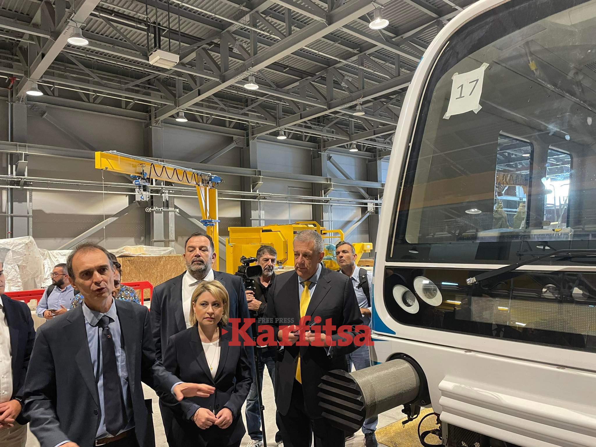 Υπογραφή σύμβασης λειτουργίας και συντήρησης του δικτύου του μετρό ...