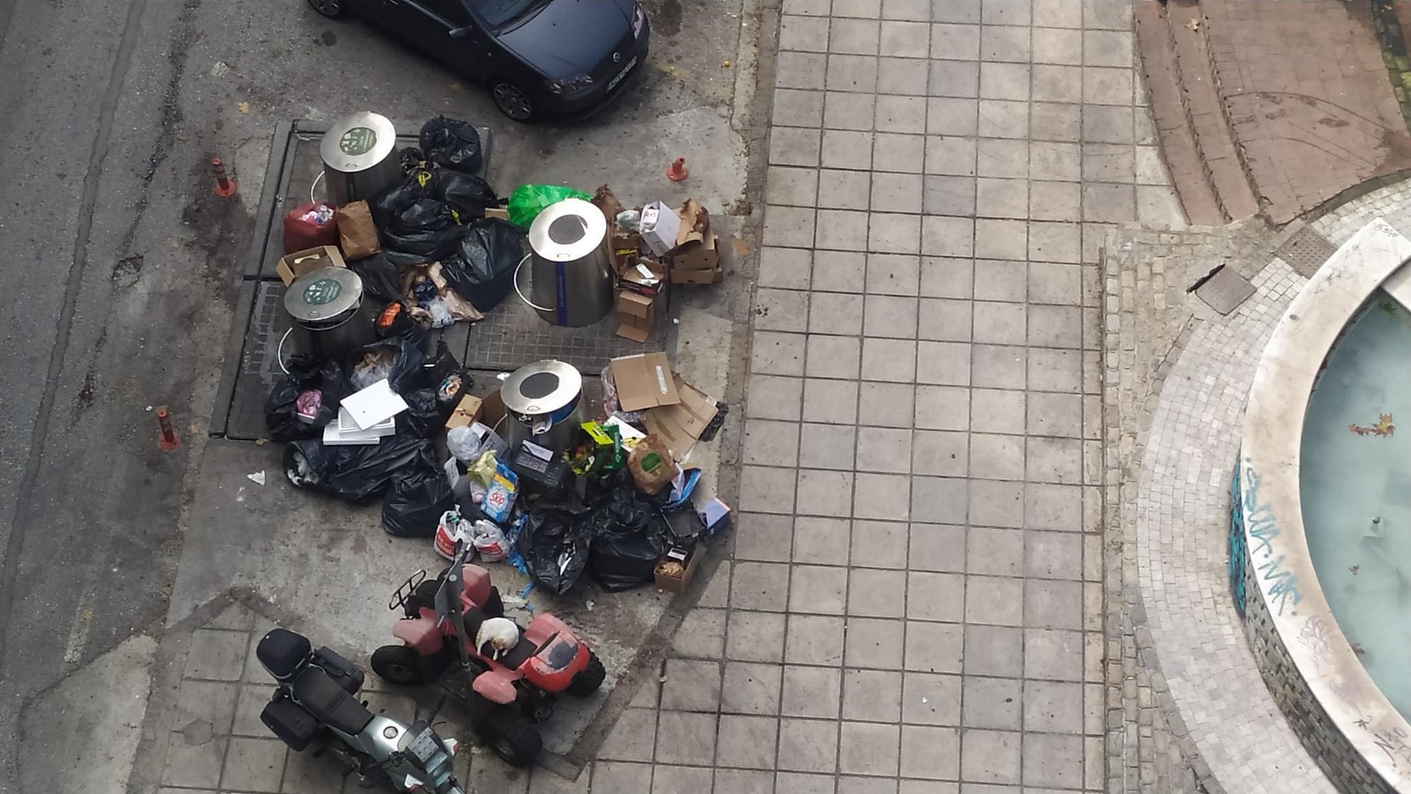 Θεσσαλονίκη: Οι υπόγειοι κάδοι που υπερηφανευόταν ο Ζερβας, αλλά δεν ...