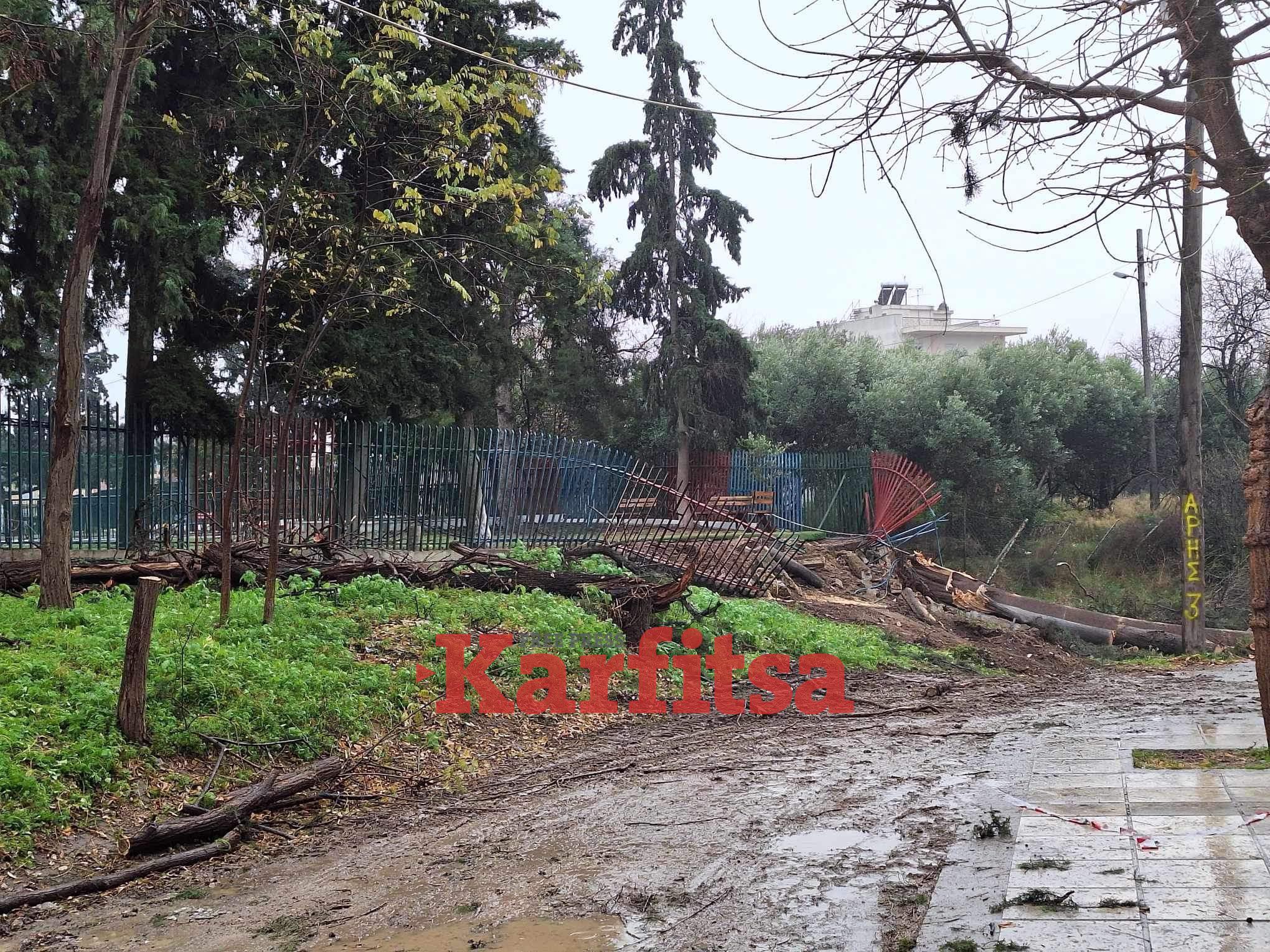 «Κρανίου τόπος» σχολεία στη Θεσσαλονίκη μετά την κακοκαιρία - Έπεσαν ...