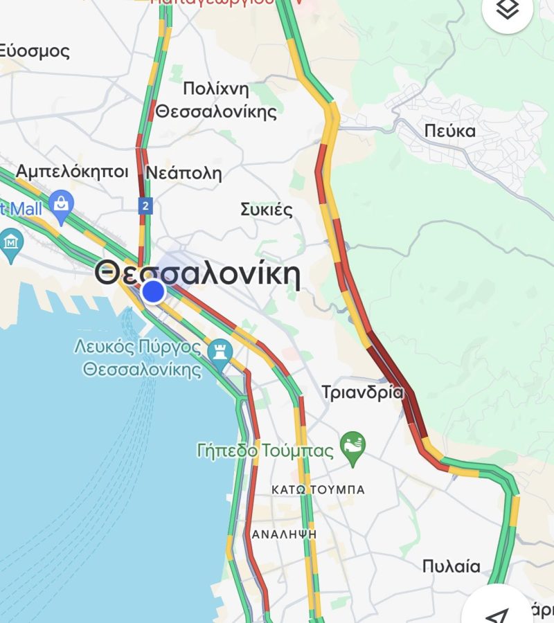 Θεσσαλονίκη: Κυκλοφοριακό «χάος» σε Περιφερειακό και κέντρο – ΚΑΡΦΙΤΣΑ