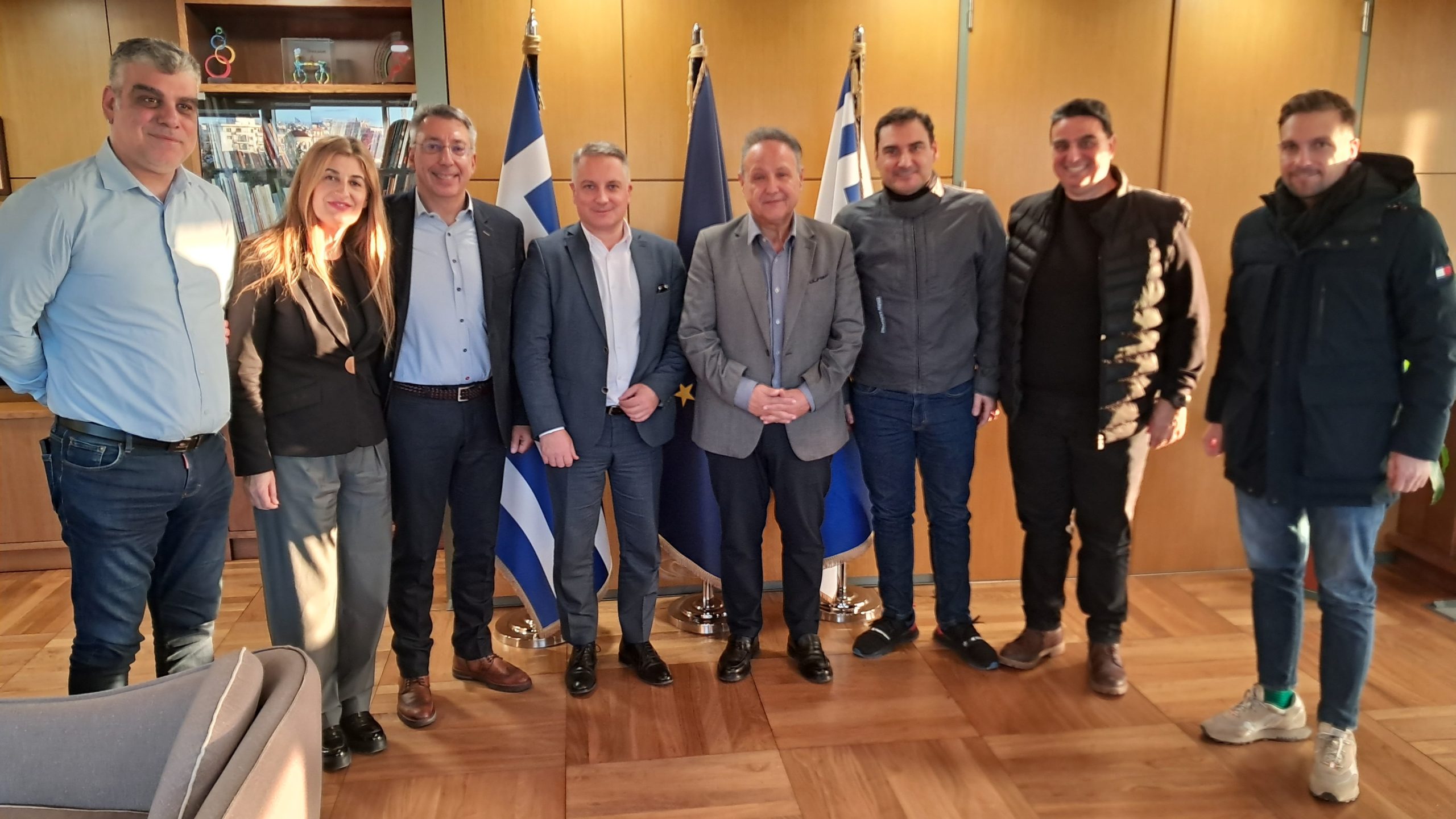 Στον Δήμαρχο Θεσσαλονίκης ο πρόεδρος του Ε.Ε.Θ. Κυριάκος